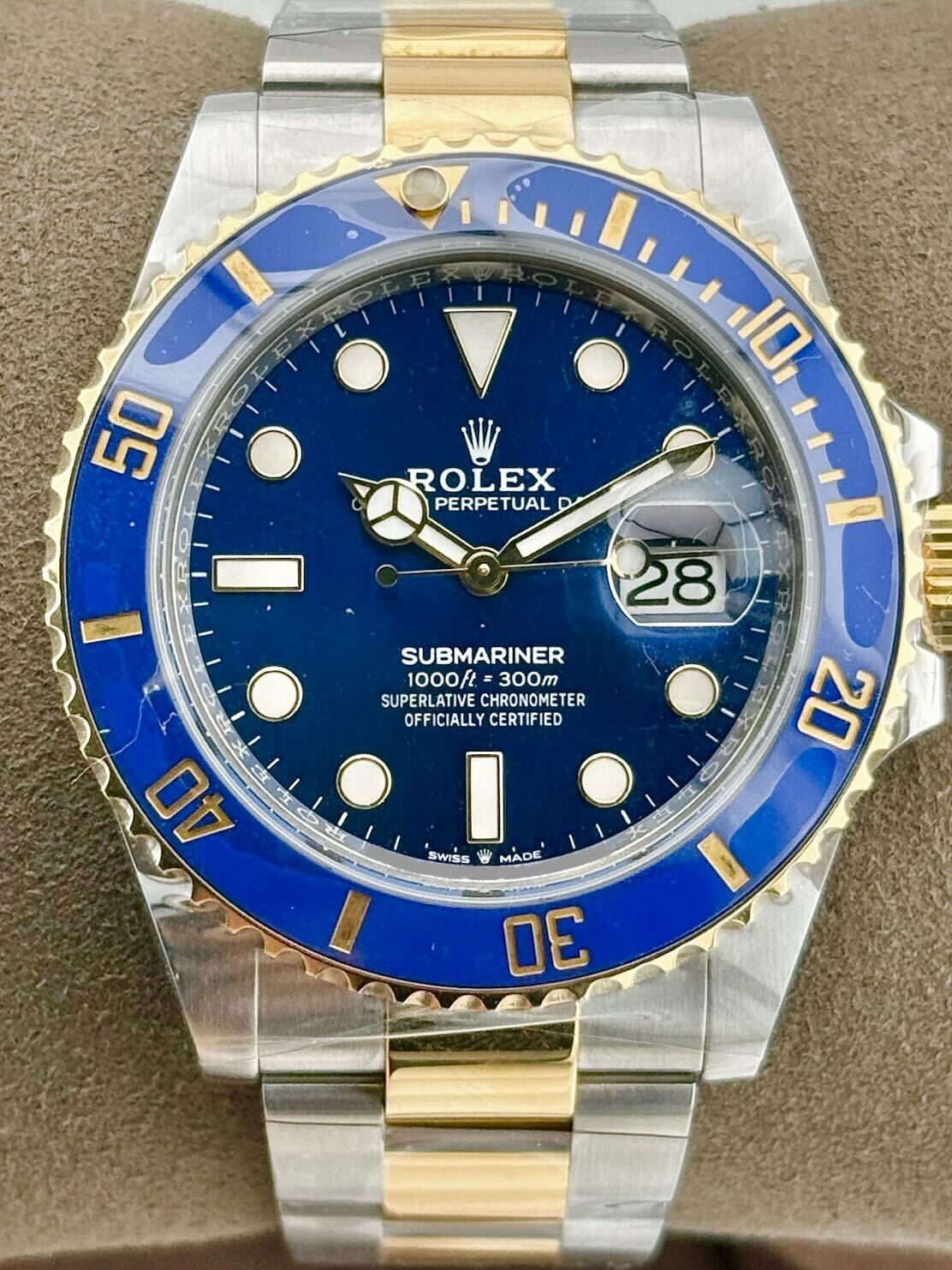 Rolex Submariner Date Bluesy Blue Dial 126613LB (2022 (41mm) - Watch Avenue
